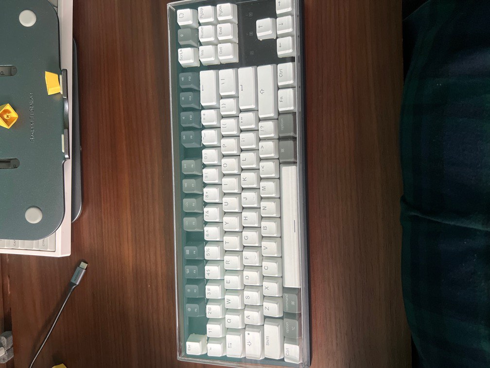 Keychron K8 Wireless Mechanical Keyboard + Acrylic Cover + Pudding ...