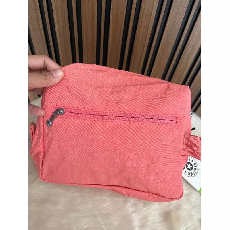 KIPLING CLASSIC PARAC BAG IN FRESH CORAL, Women's Fashion, Bags ...