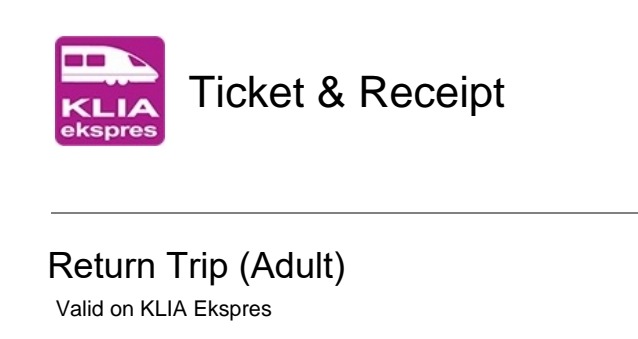 KLIA Express Train Ticket, Tickets & Vouchers, Local Attractions ...