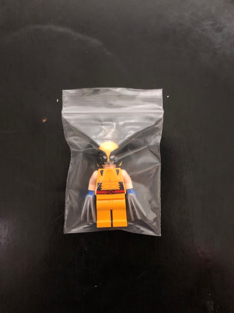 Lego Marvel Wolverine Minifigure (Authentic) on Carousell