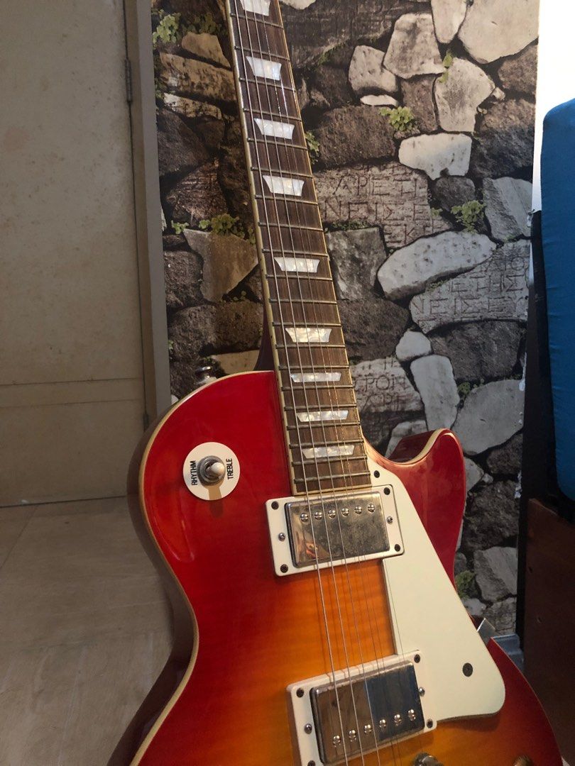 (RUSH) EPIPHONE LES PAUL HERITAGE STANDARD PRO, Hobbies & Toys, Music ...