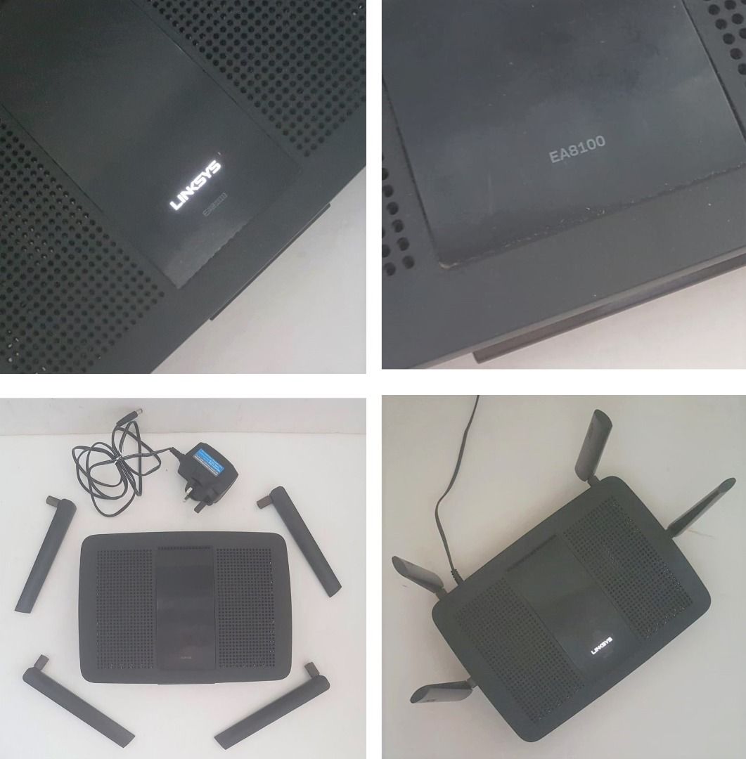 Linksys EA8100 Dual-band Wireless Router, AC2600-class speed rating ...