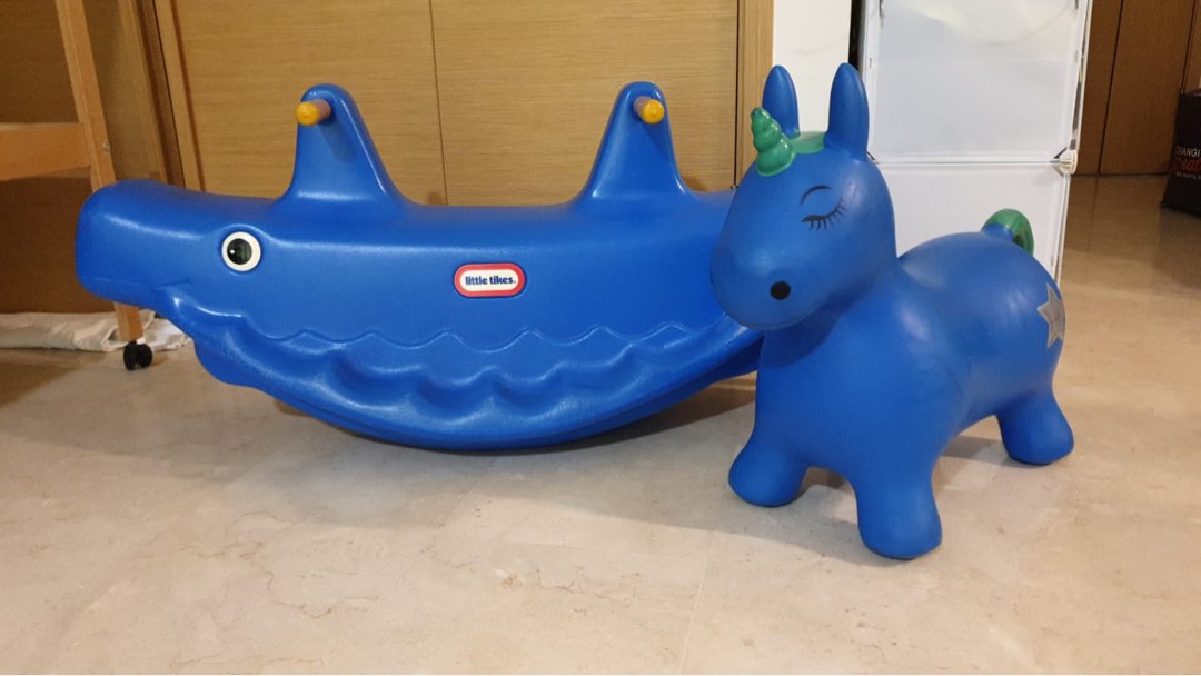 Little tikes swing and Donkey, Babies & Kids, Infant Playtime on Carousell