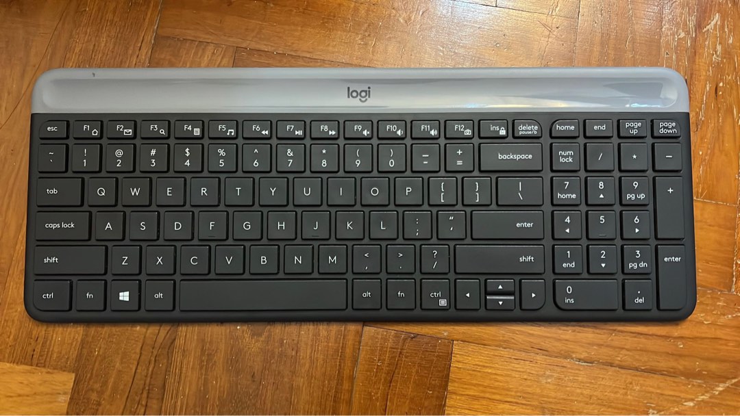 Logitech Wireless Keyboard [Model K470], Computers & Tech, Parts ...