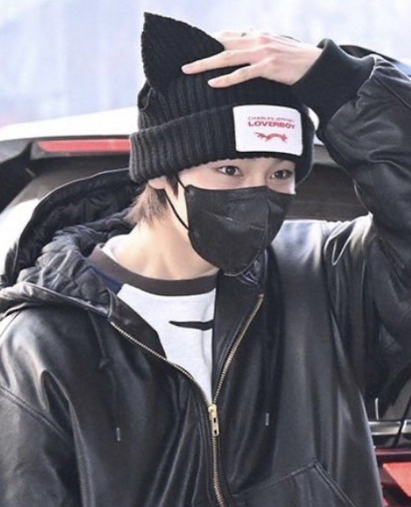 wts lfb stray kids loverboy cat beanie hyunjin bangchan jeongin felix ...