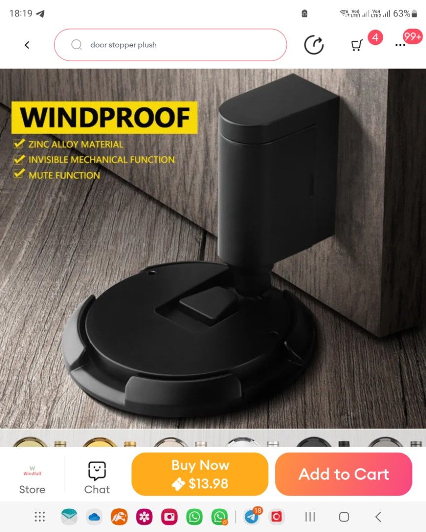 Magnetic Door Stopper, Babies & Kids, Baby Nursery & Kids Furniture ...