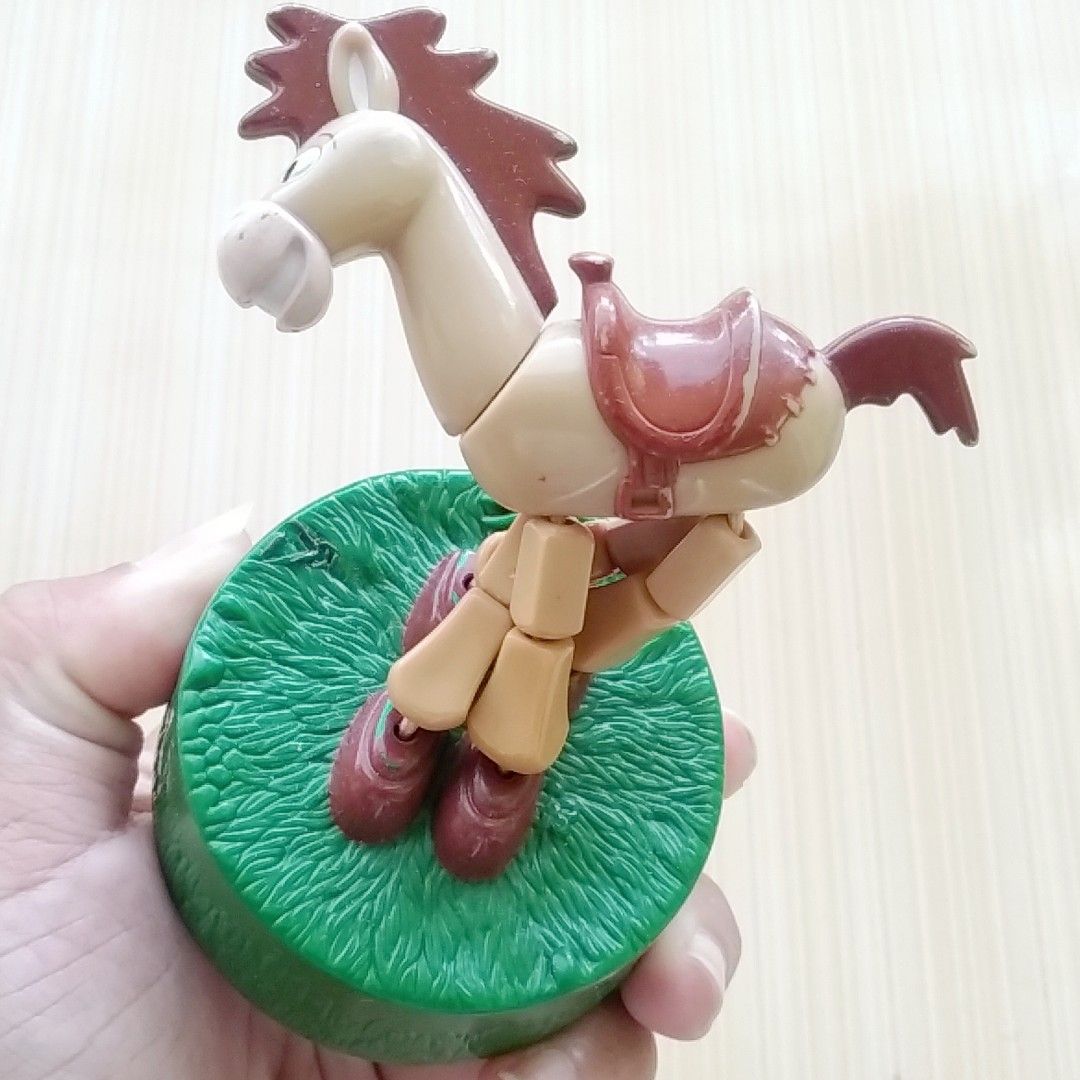Mainan / Pajangan Patung Figure Kuda Bullseye Toy Story Toys Bekas ...