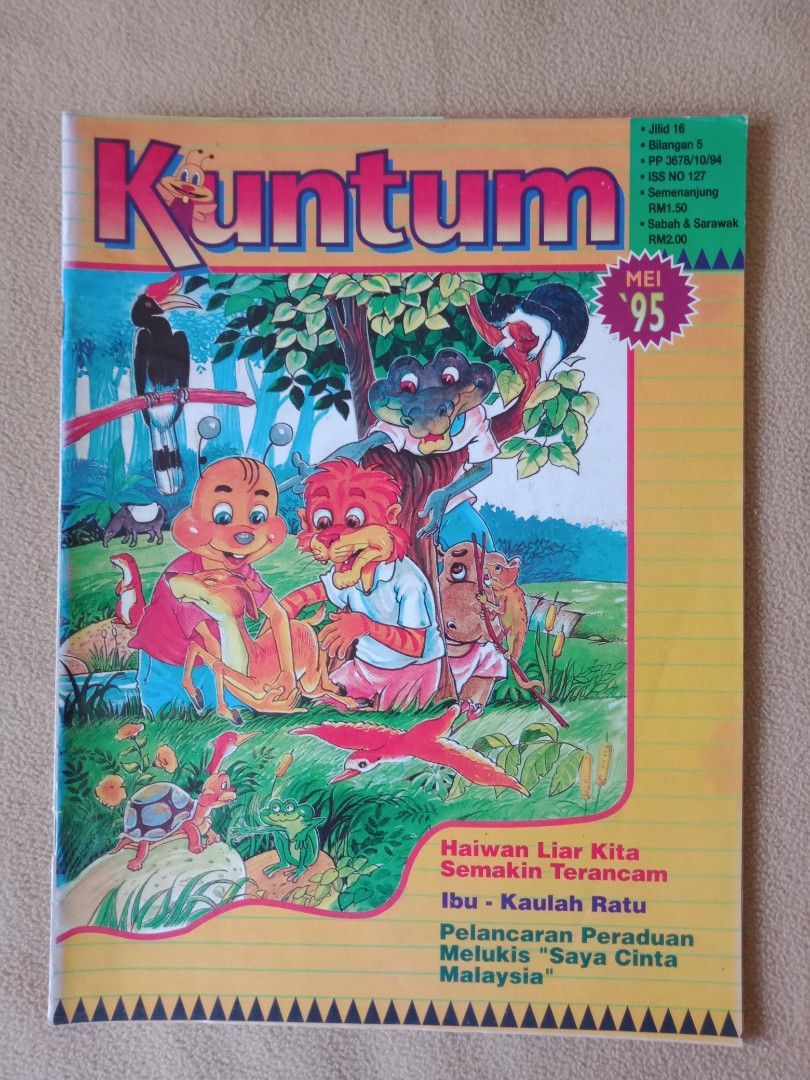 Majalah Kuntum tahun 1995, Hobbies & Toys, Books & Magazines, Magazines ...