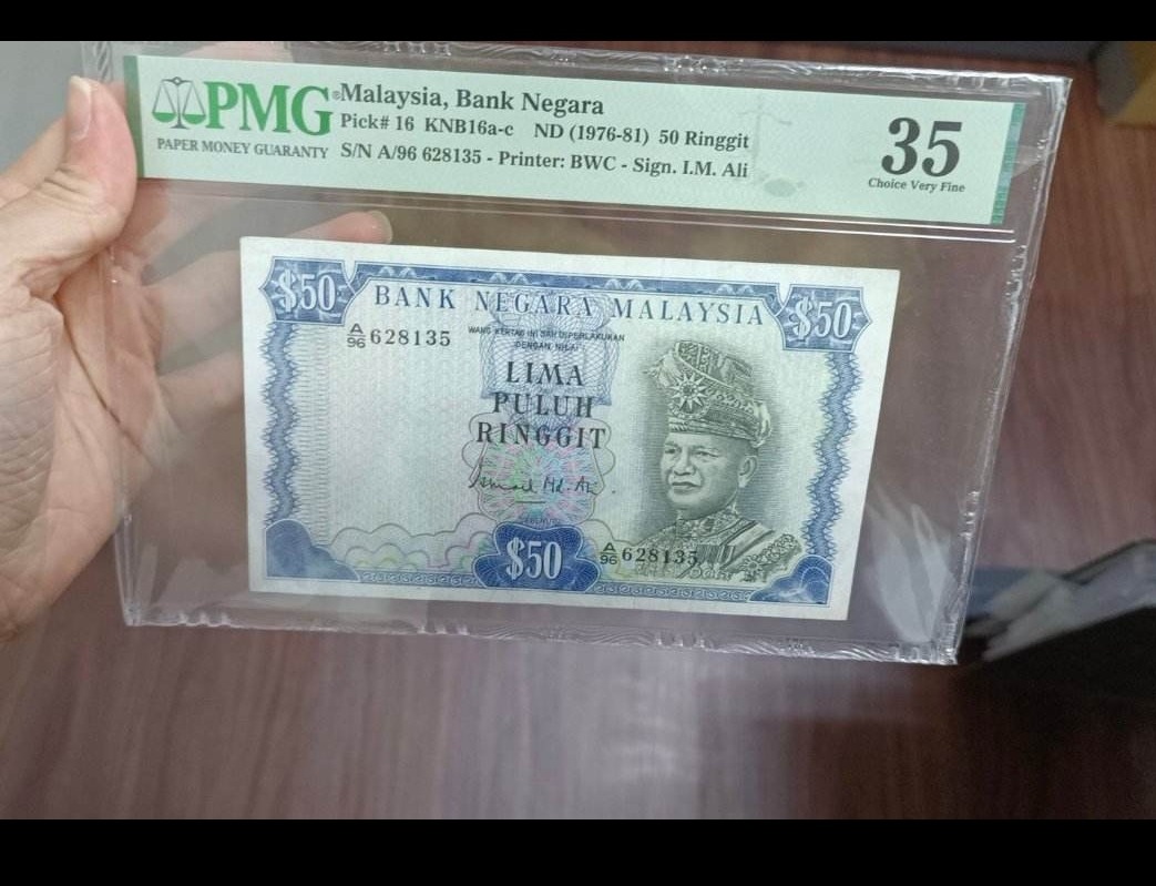 Malaysia 3rd Series RM50 Banknote, Hobbies & Toys, Memorabilia ...