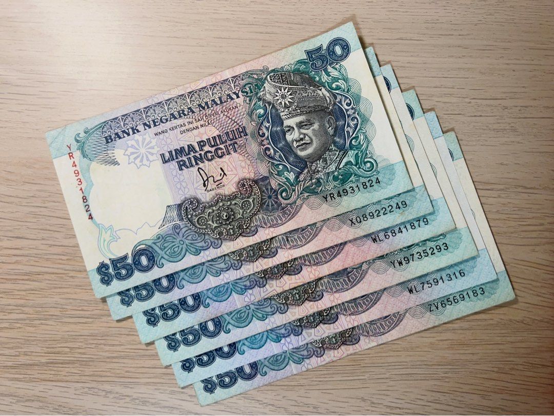 Malaysia Note Lima Puluh Ringgit $50, Hobbies & Toys, Memorabilia ...