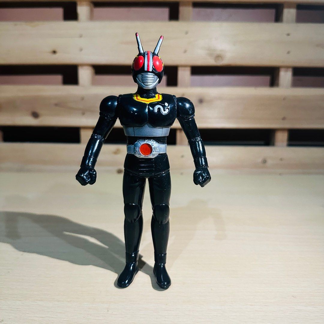 MASK RIDER BLACK - Kamen Rider Hero Series Bandai 1987 Vinyl PVC Figure ...