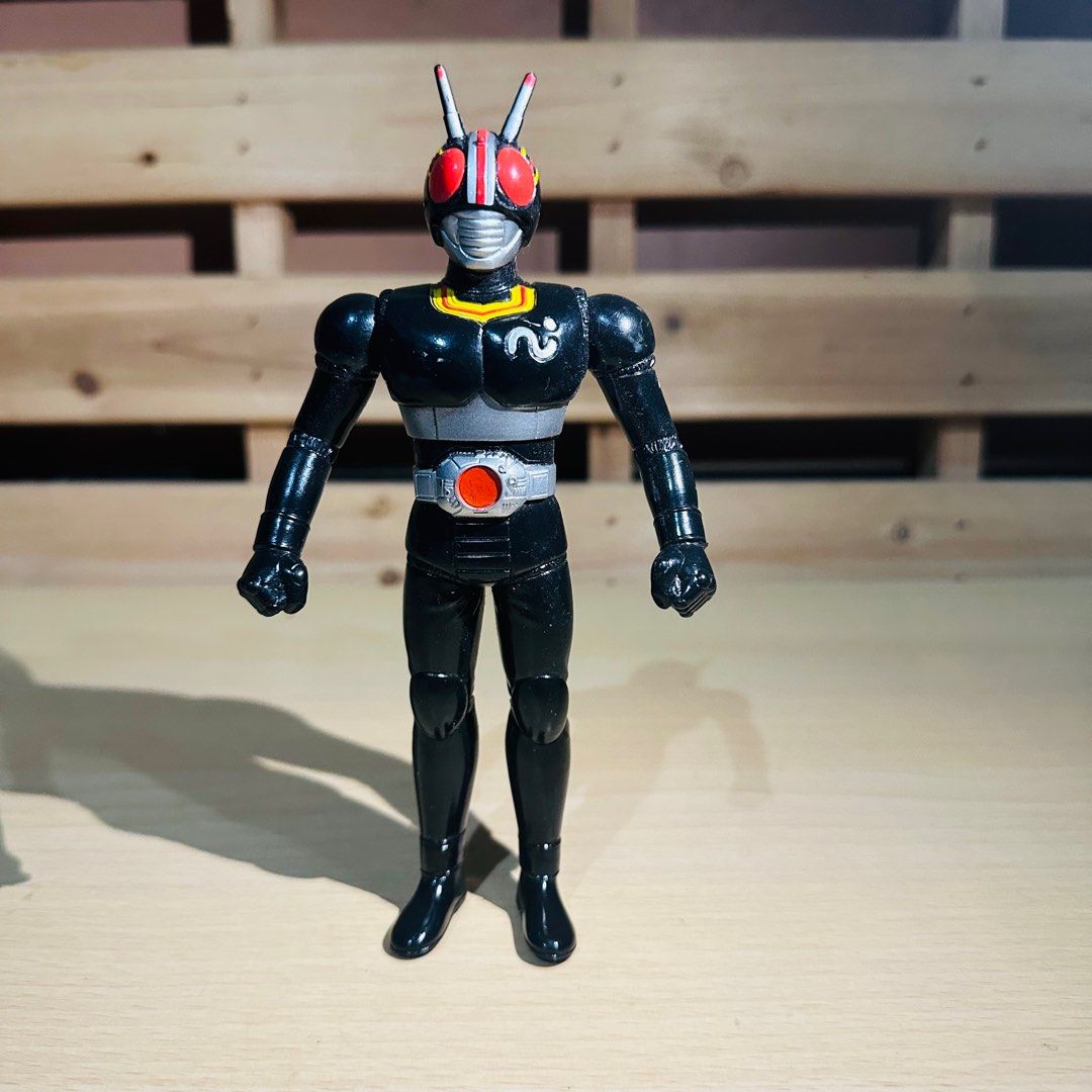 MASK RIDER BLACK - Kamen Rider Hero Series Bandai 1987 Vinyl PVC Figure ...
