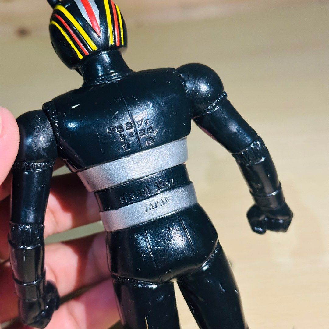 MASK RIDER BLACK - Kamen Rider Hero Series Bandai 1987 Vinyl PVC Figure ...