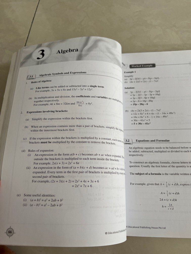 Maths O Level Guide, Hobbies & Toys, Books & Magazines, Textbooks on ...