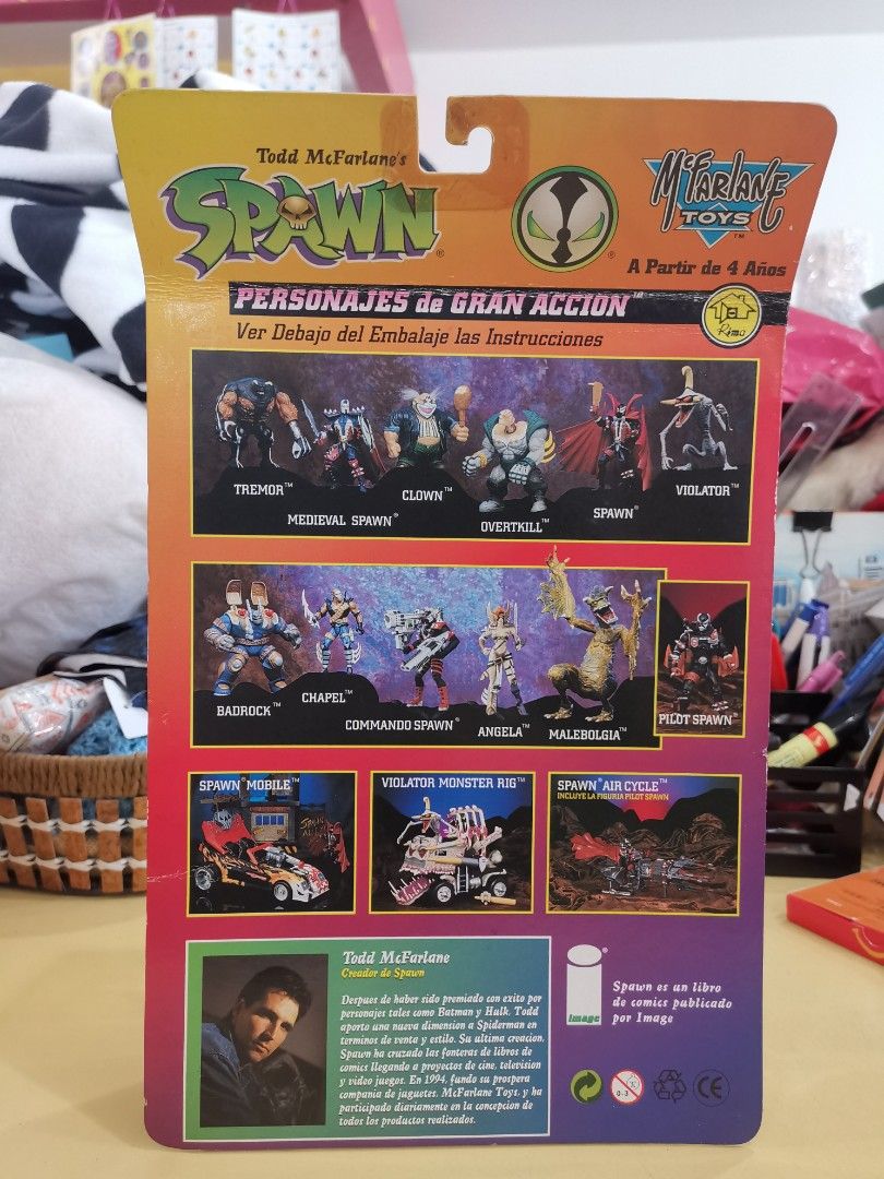 McFarlane Toys Spawn Todd McFarlane's Series ANGELA Action Figure With ...