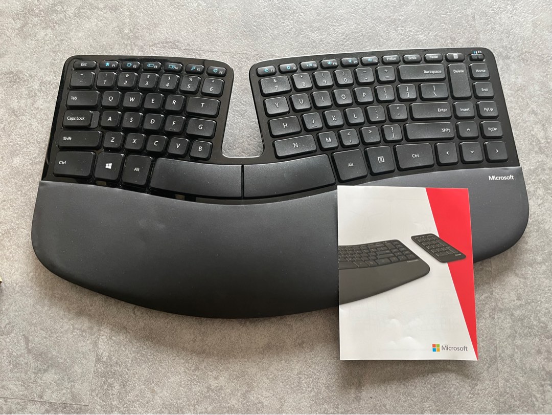 Microsoft Ergonomic Keyboard, Computers & Tech, Parts & Accessories ...
