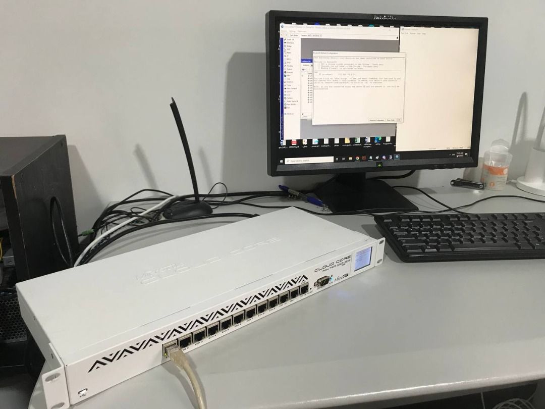 Mikrotik CCR-1016-12G, 電腦＆科技, 電腦周邊及配件, Wifi及上網相關產品 - Carousell