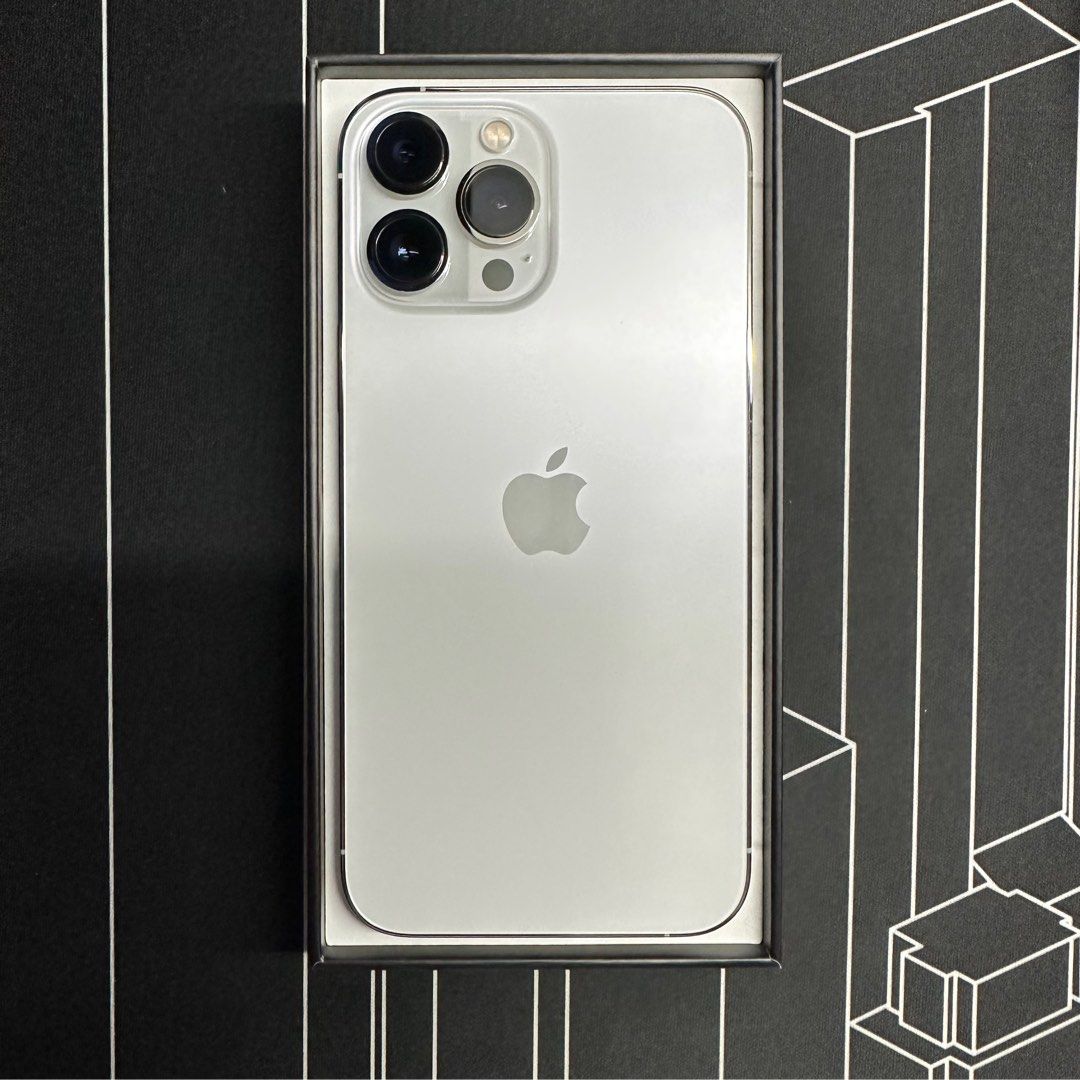 (Mint) iPhone 13 Pro Max 256GB Silver, Mobile Phones & Gadgets, Mobile ...