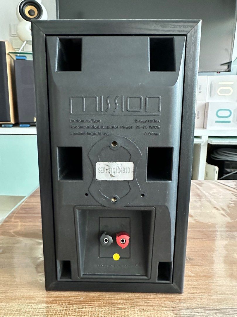 Mission 731i Bookshelf Speakers (One Pair), Audio, Soundbars, Speakers ...