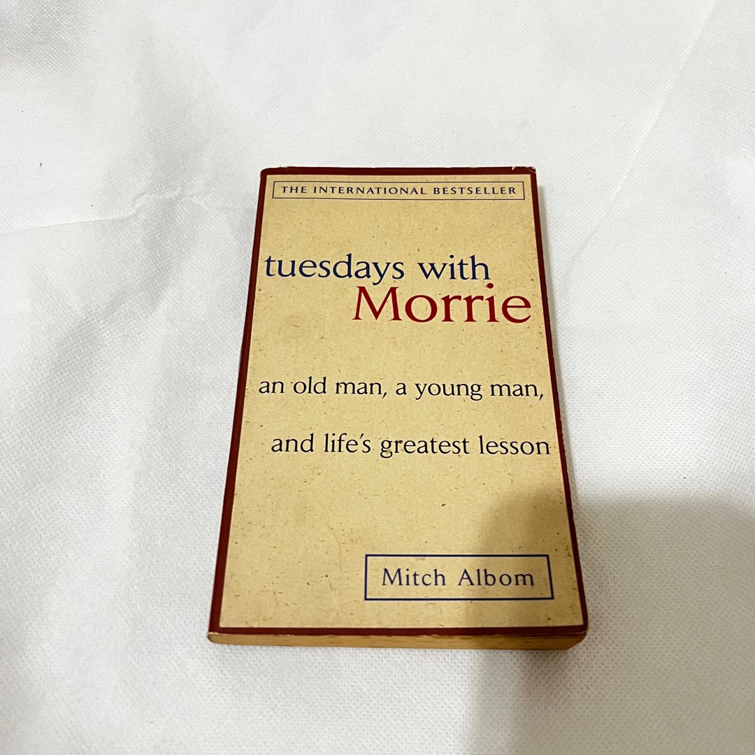 Mitch Albom Tuesdays with Morrie, Hobbies & Toys, Books & Magazines ...