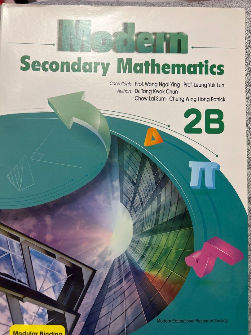 Modern Secondary Mathematics 2A&2B, 興趣及遊戲, 書本 & 文具, 教科書 - Carousell