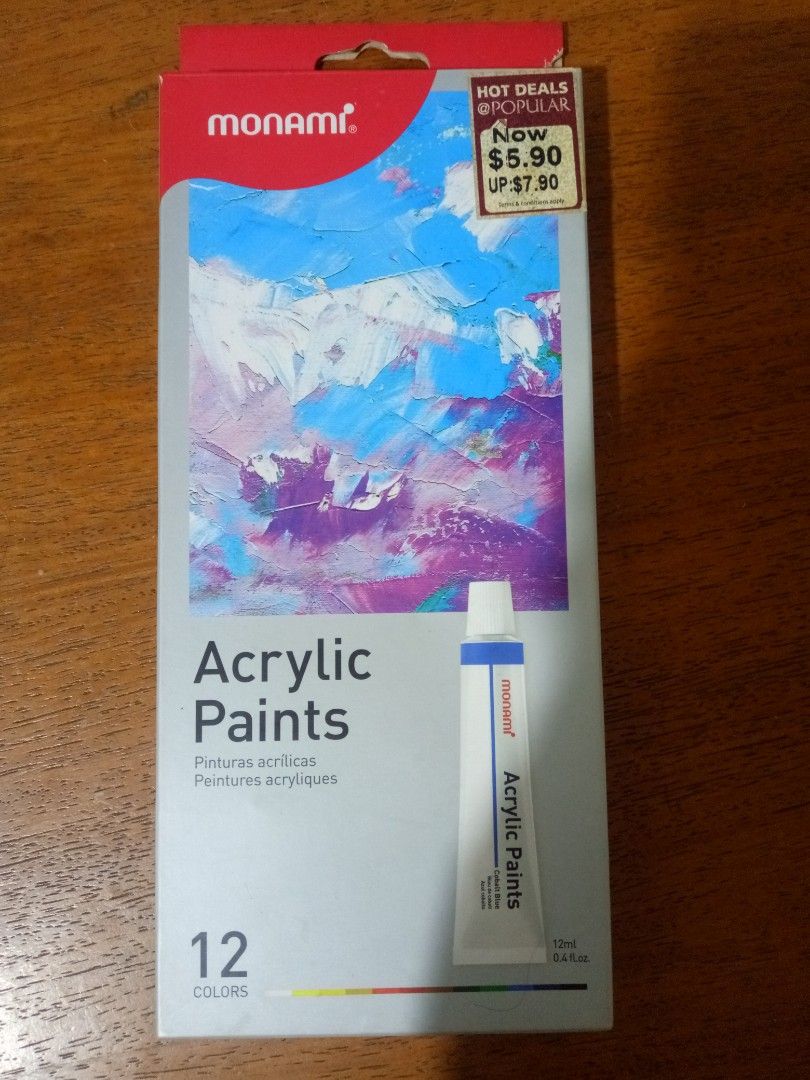 Monami Acrylic on Carousell