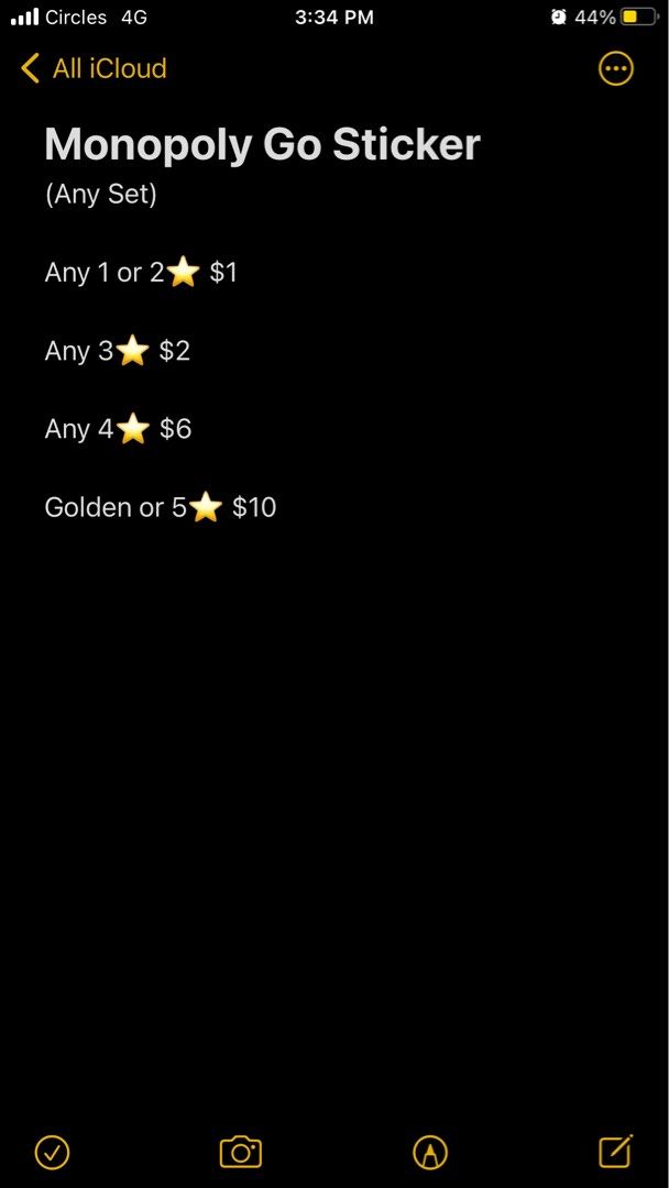 Monopoly Go! Stickers, Video Gaming, Gaming Accessories, In-Game ...