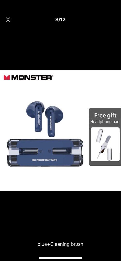 Monster XkT08, Audio, Earphones on Carousell
