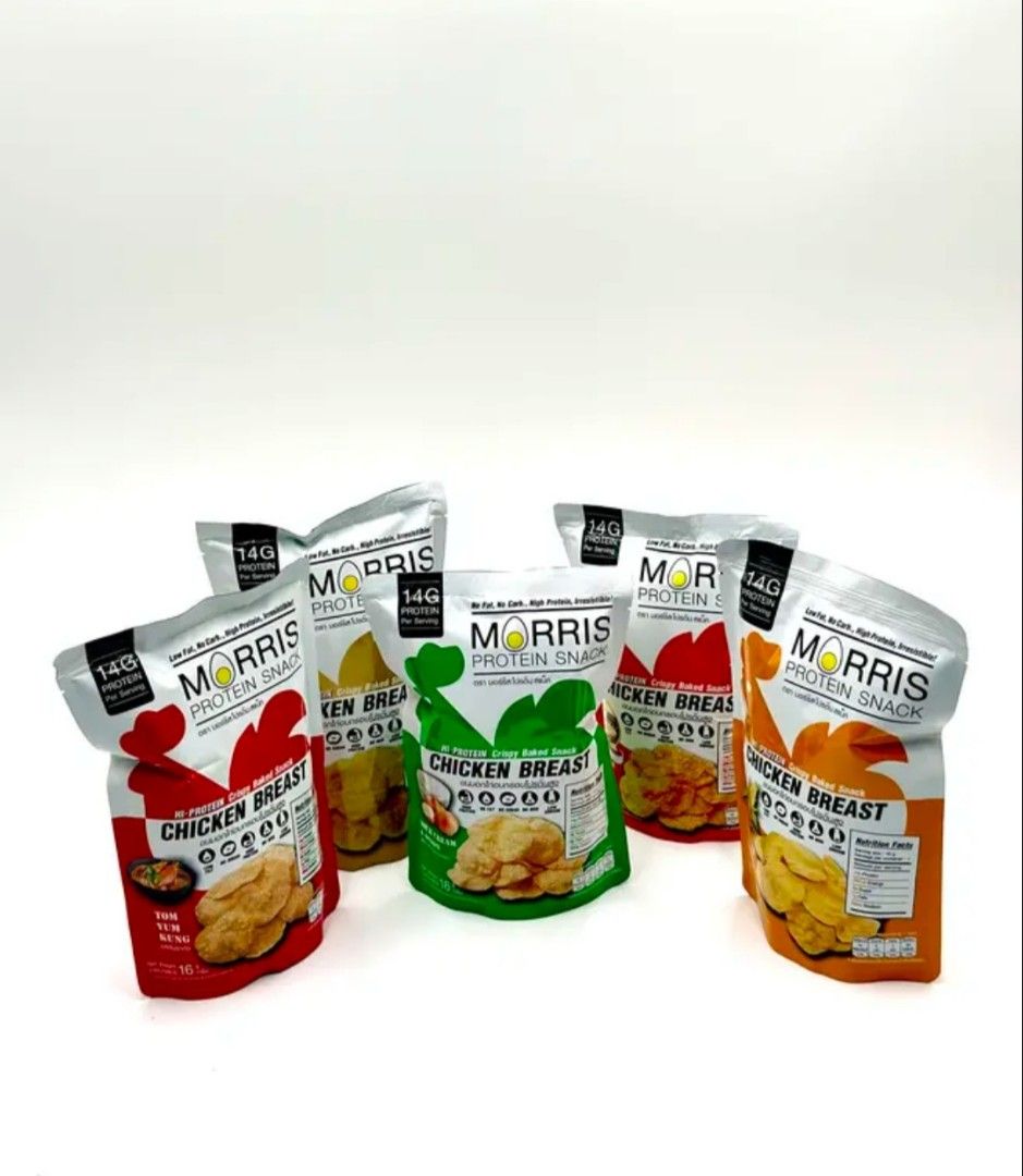 Morris Delicious Chicken Breast Chips (Bundle of 5), Food & Drinks ...