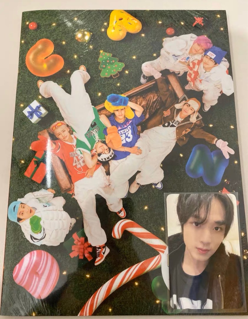 NCT CANDY PHOTOBOOK + HAECHAN MARK CHENLE K4 PHOTOCARD PC SET, Hobbies ...