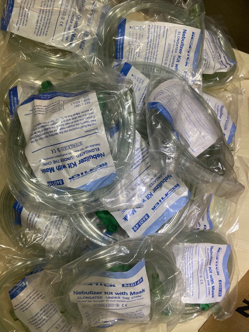 Nebulizer kit with Mask, Health & Nutrition, Medical Supplies & Tools ...