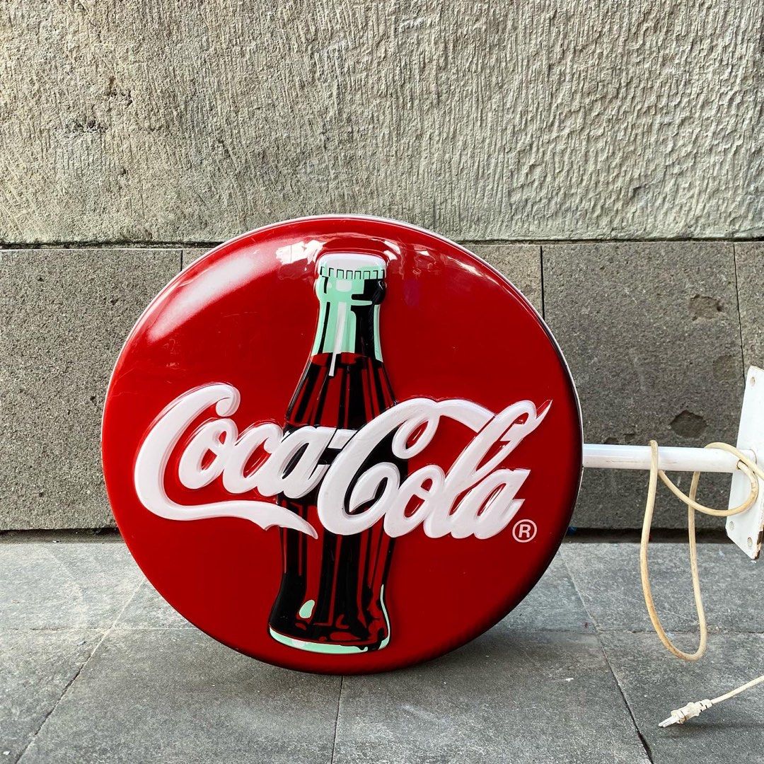 Neon Box Jadul Vintage Coca Cola, Antik, Lainnya di Carousell