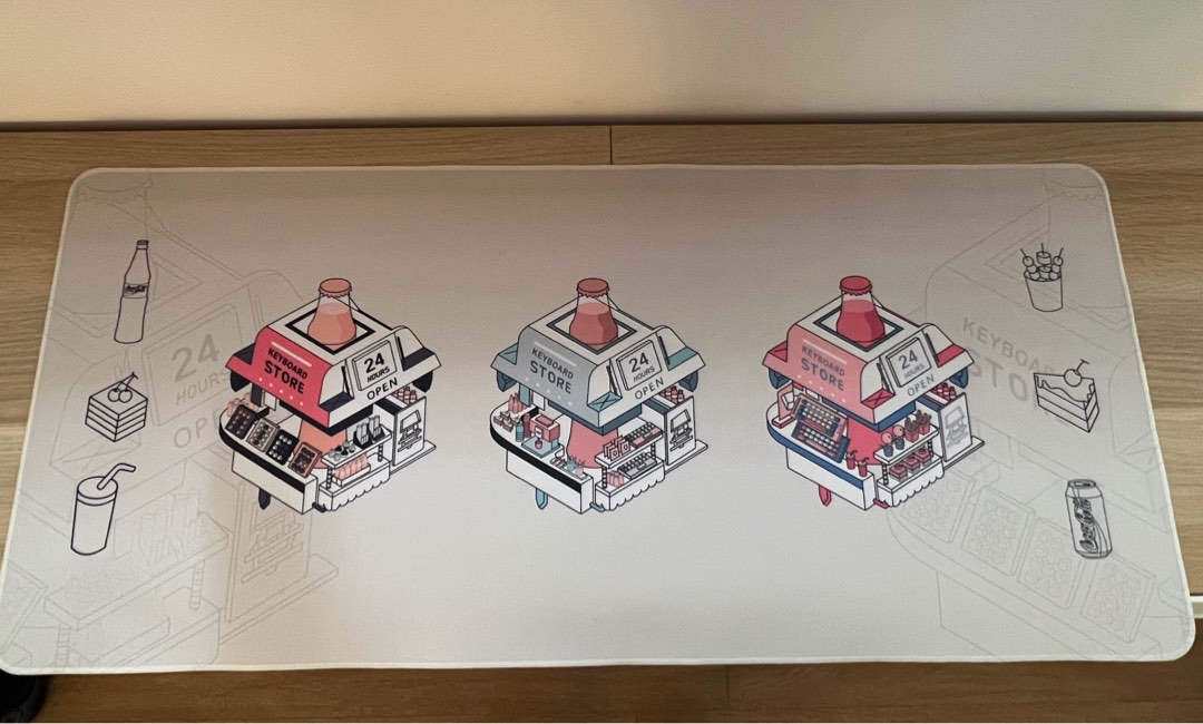 New Desk Mat 90x40cm Deskmat, Computers & Tech, Parts & Accessories ...