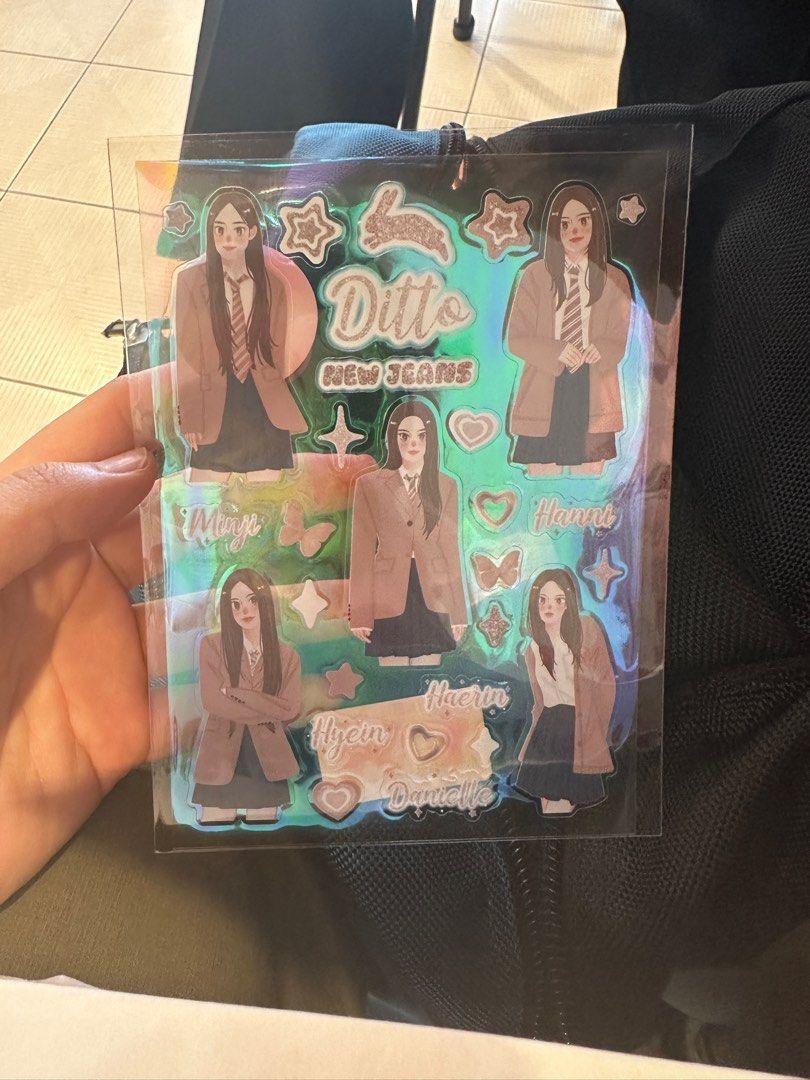 New Jeans stickers, Hobbies & Toys, Memorabilia & Collectibles, Fan ...