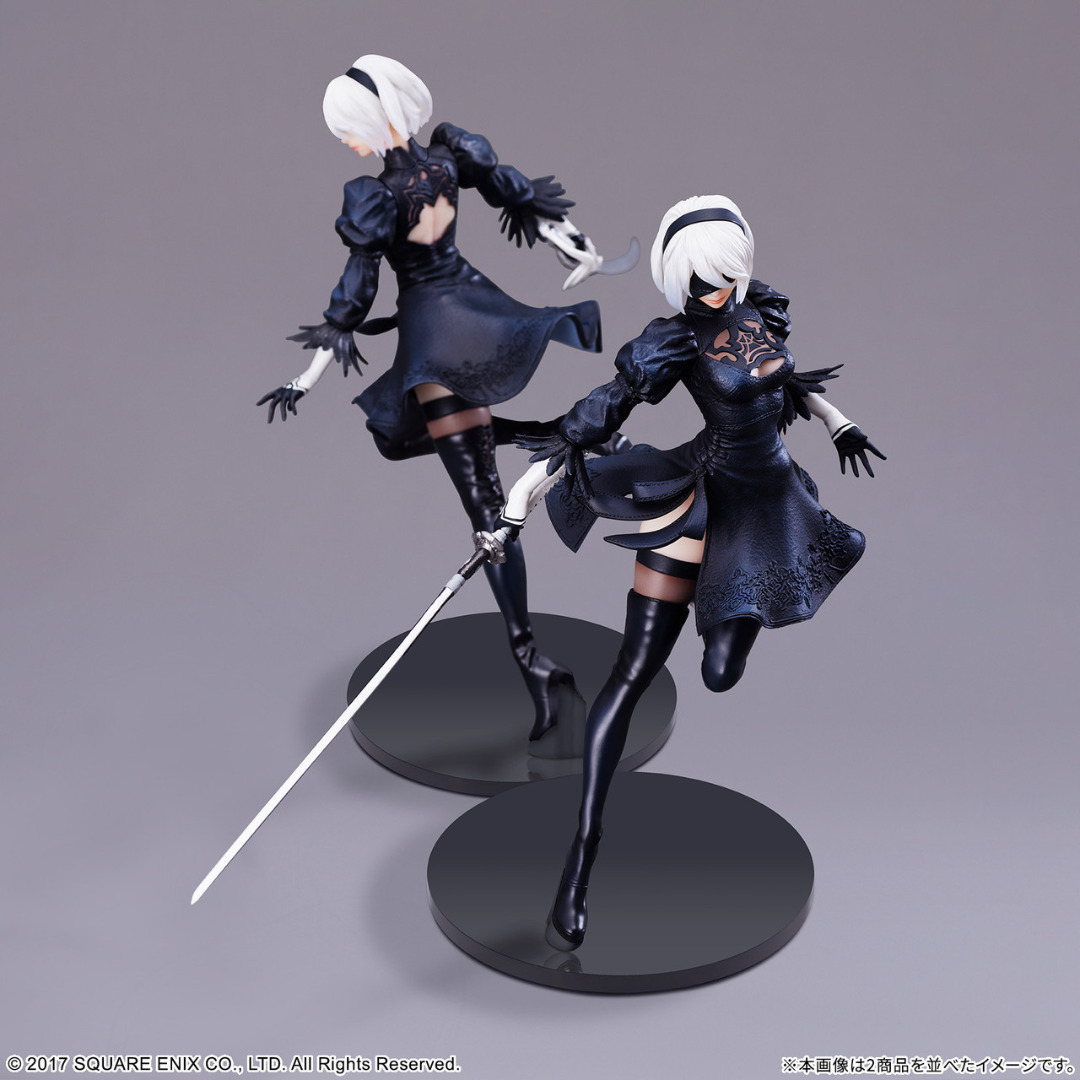NieR Automata Form-ism Figure / Ver.1.1a Statuette - 2B (YoRHa No. 2 ...
