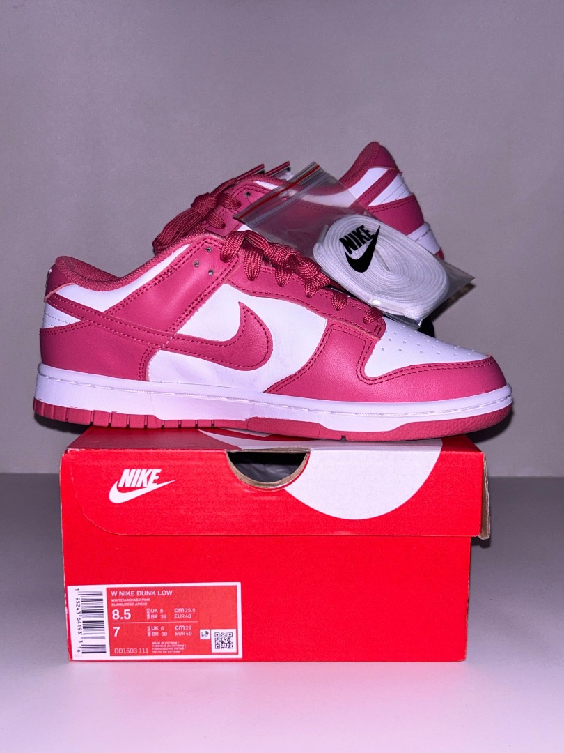 Nike dunk low "Archeo Pink", Men's Fashion, Footwear, Sneakers on Carousell