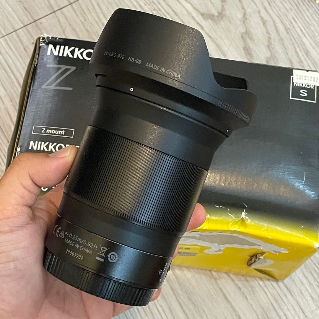 NIKON Z AFS 24mm f1.8S, Photography, Cameras on Carousell