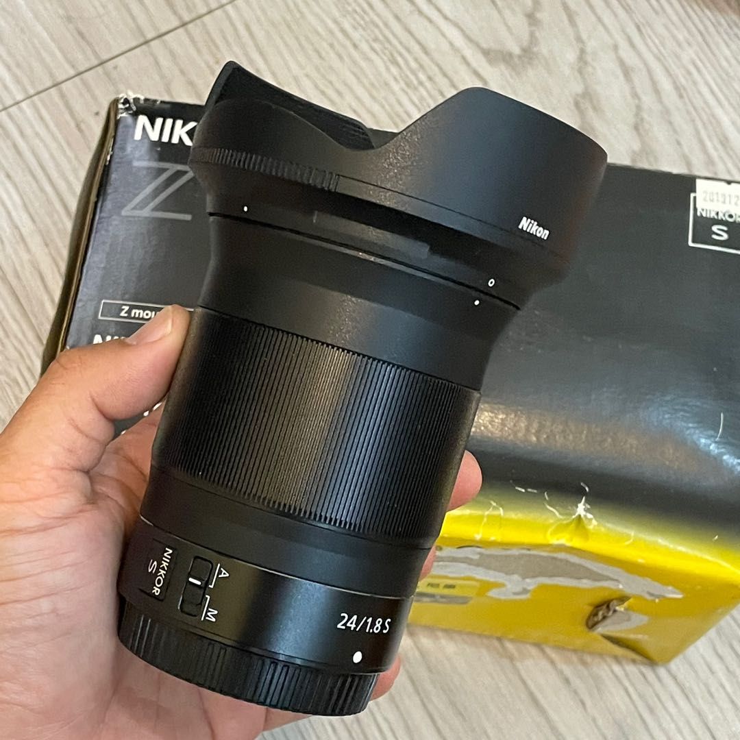 NIKON Z AFS 24mm f1.8S, Photography, Cameras on Carousell