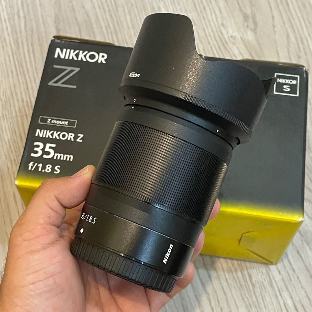 NIKON Z AFS 35mm f1.8S, Photography, Lens & Kits on Carousell