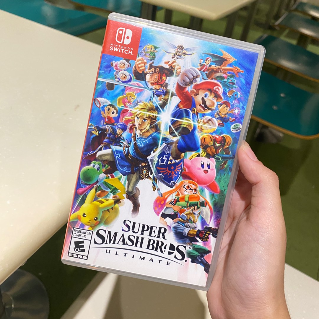 Nintendo Switch Super Smash Bros Ultimate Game on Carousell