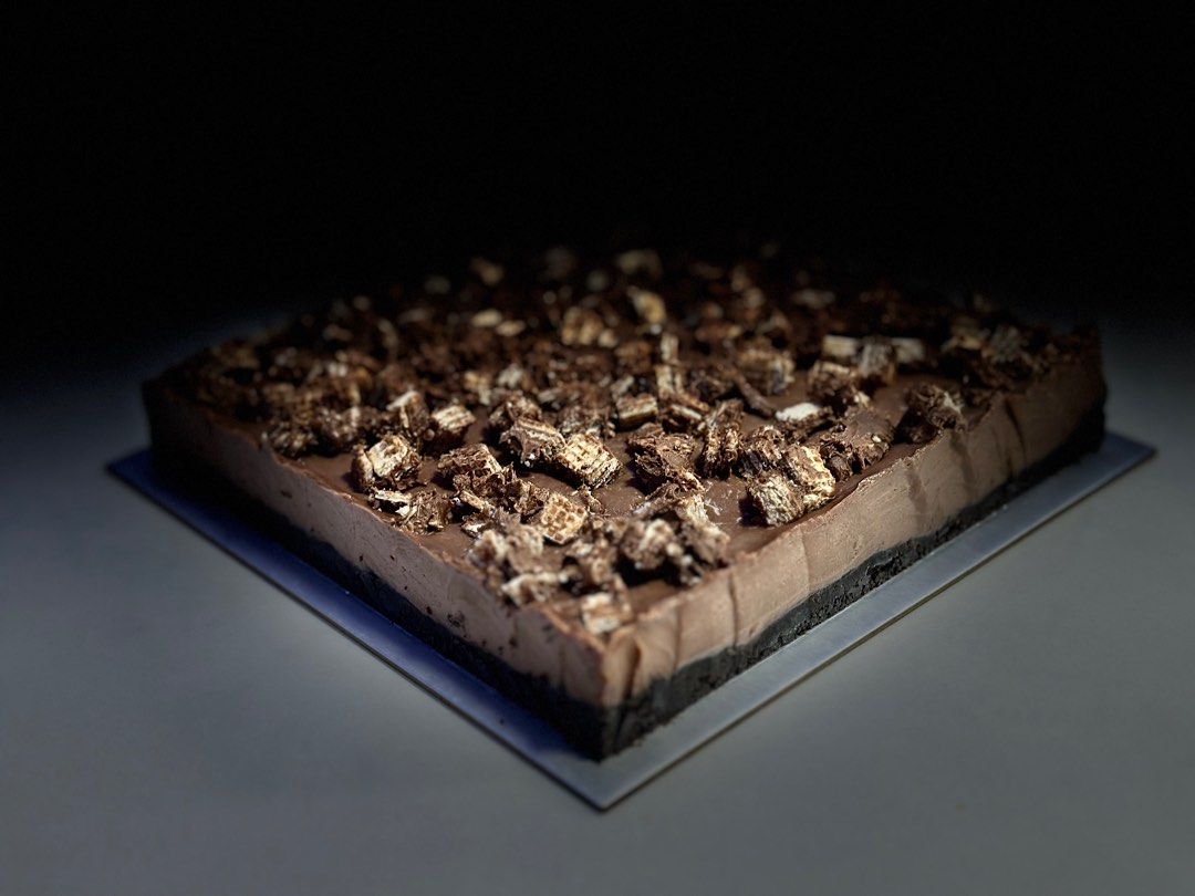 Non Baked Nutella Cheese Cake, Food & Drinks, Homemade Bakes on Carousell