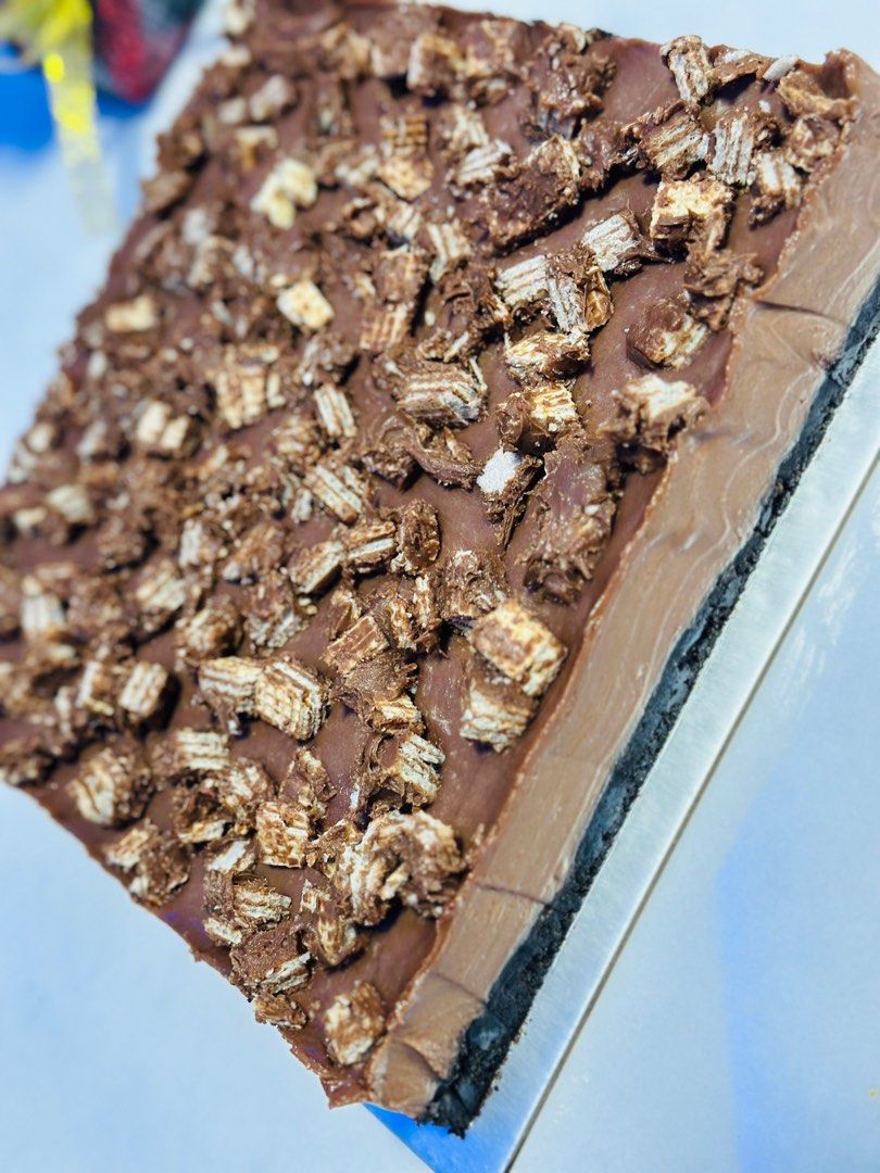 Non Baked Nutella Cheese Cake, Food & Drinks, Homemade Bakes on Carousell