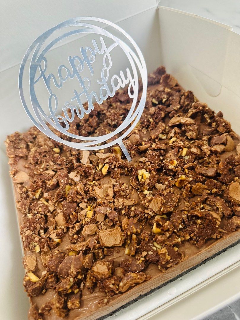 Non Baked Nutella Cheese Cake, Food & Drinks, Homemade Bakes on Carousell