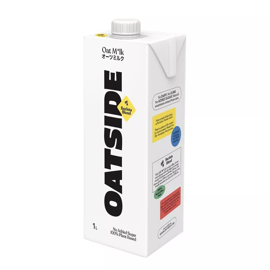 Oatside Barista Oat Milk 1l, Food & Drinks, Fresh Produce on Carousell