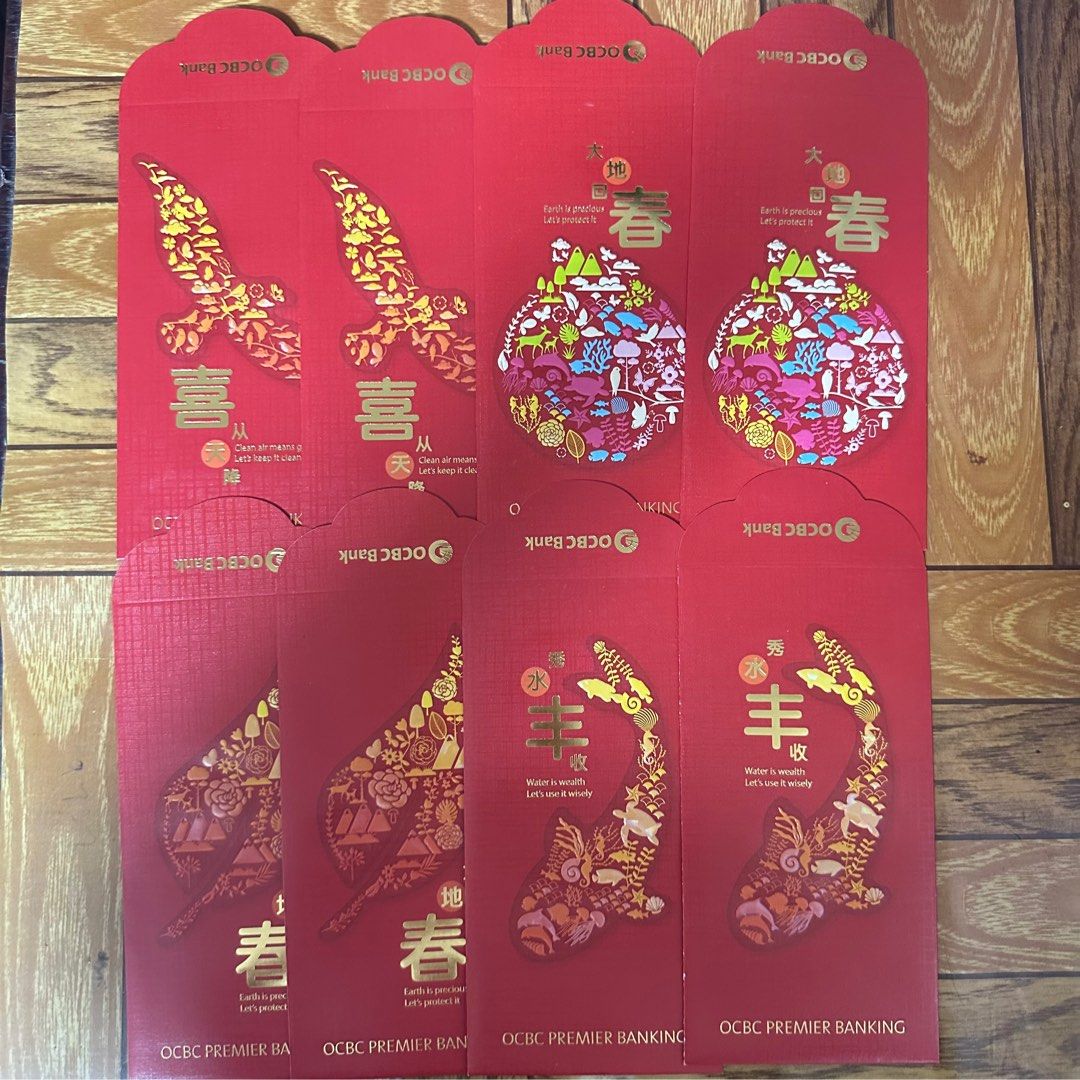 OCBC Premier Banking Red Packet, Hobbies & Toys, Stationery & Craft ...