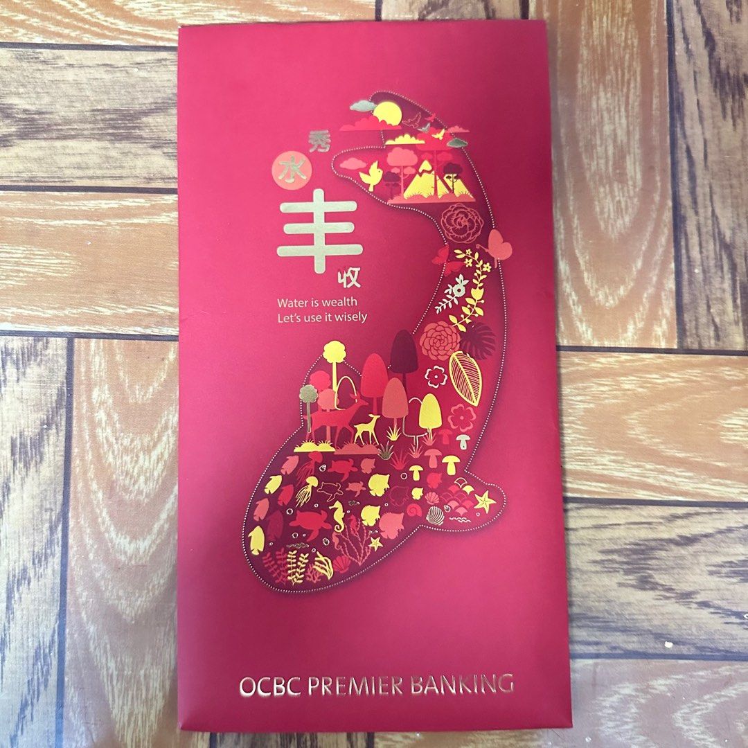 OCBC Premier Banking Red Packet, Hobbies & Toys, Stationery & Craft ...