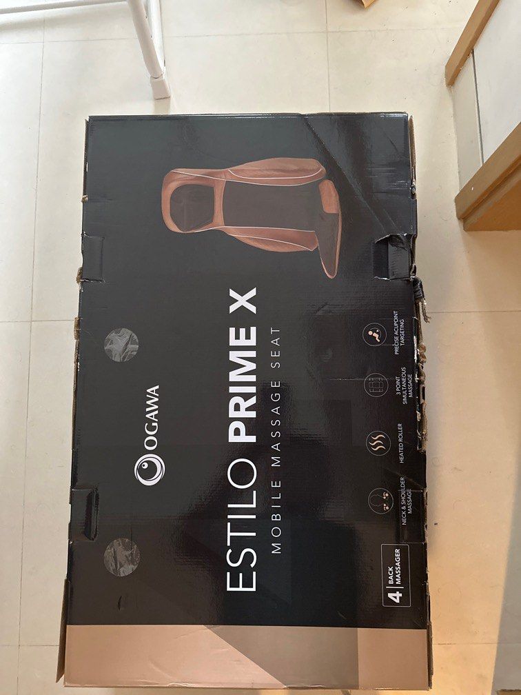 Ogawa Estilo Prime X, Health & Nutrition, Massage Devices on Carousell