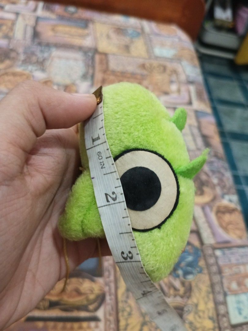 One Eye Green Monster Plushie, Hobbies & Toys, Toys & Games on Carousell