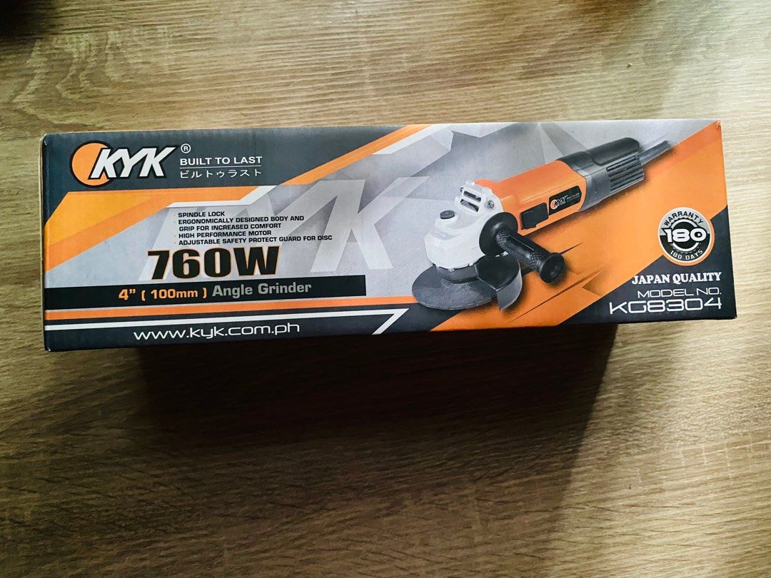 Original Brand New KYK ANGLE GRINDER 2000 ONLY on Carousell