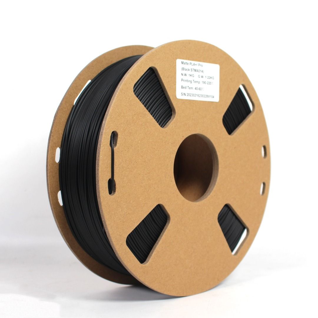 1k PLA+/PRO MATTE BLACK 3D filament(BETTER PLA THAN NORMAL PLA!!) + 3d ...